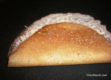 Cheese Dosa-चीज़ डोसा
