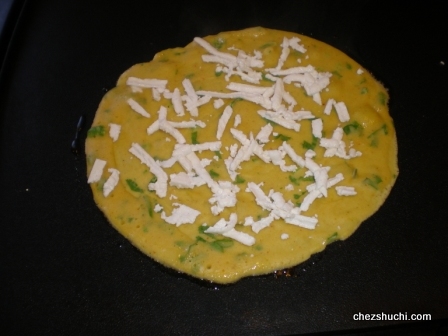 Paneer Cheela-पनीर चीला